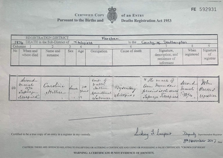 The Life Of Walter George Hillier, 1867-1946 | Intwined