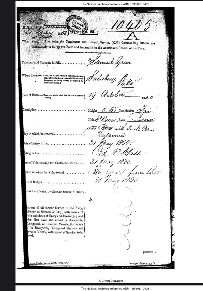 The Life Of Samuel Green, 1842-1911, Through Documention. | Intwined
