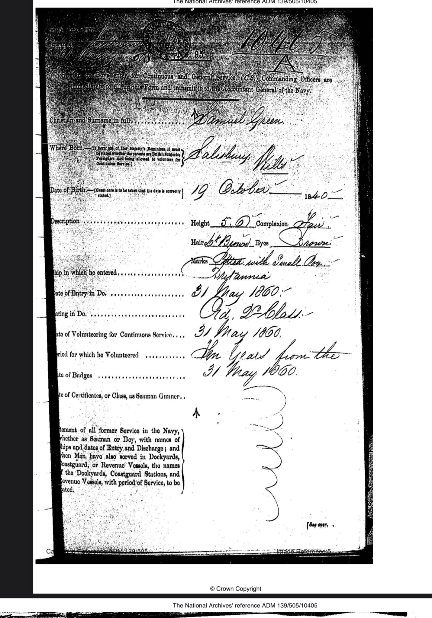 The Life Of Samuel Green, 1842-1911, Through Documention. | Intwined