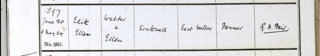 The Life Of Edith Ellen Southwell 1897–1987 Through Documentation ...