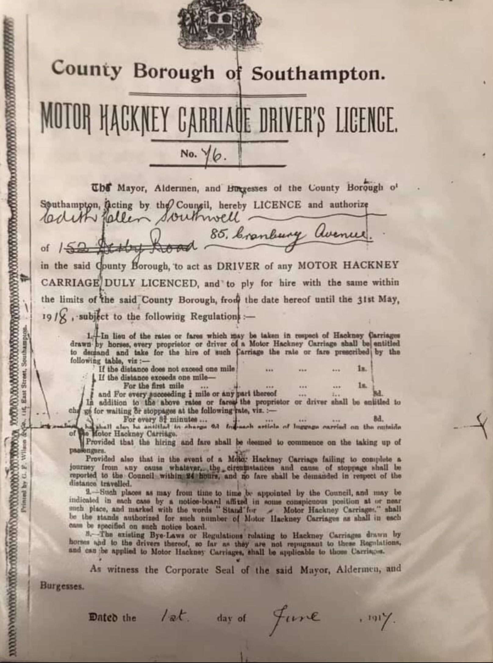 The Life Of Edith Ellen Southwell 1897–1987 Through Documentation ...