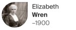 The Life Of Elizabeth Wren 1831–1900 The Early Years Through ...